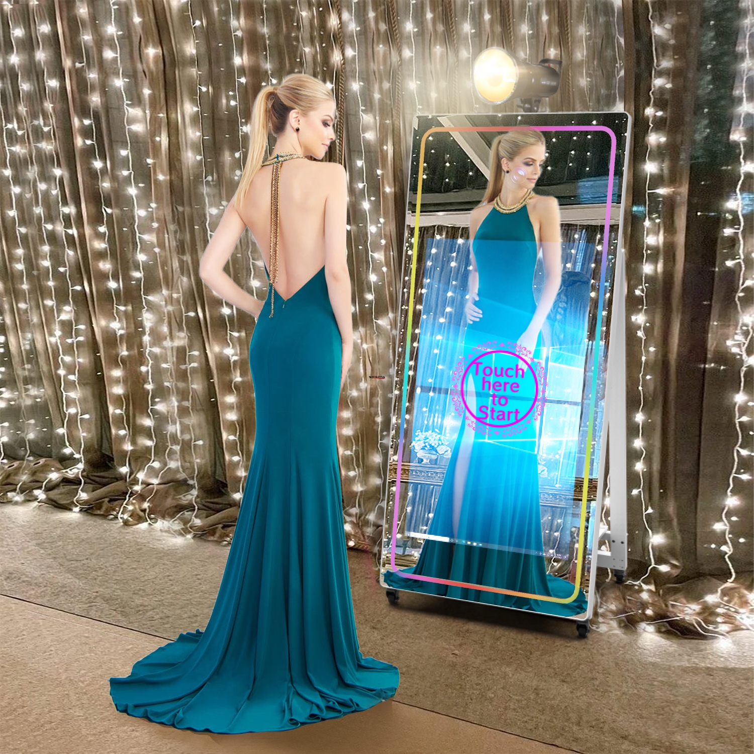 Enhance Your Magic Mirror Photo Booth with Versatile Flashlights ...